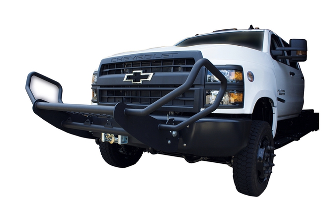 Go Industries Unveils Robust Commercial Winch Grille Guard for Chevy ...